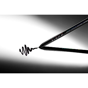 Sigma Beauty Long Wear Eyeliner Pencil – Professional Makeup Eyeliner Pencil with a Fine, Precision Tip & Smooth, Matte Finish for Impeccable, All-Day Eye Liner Application (Wicked Black)