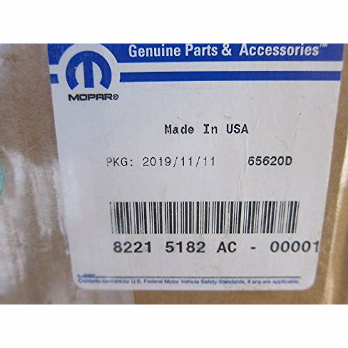 Mopar 2018-2020 Jeep Gladiator & Wrangler JL Winch Mounting Plate New OEM