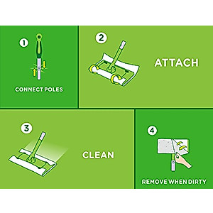 SWIFFER SWEEPER PRO CLOTHS, PROFESSIONAL - 16