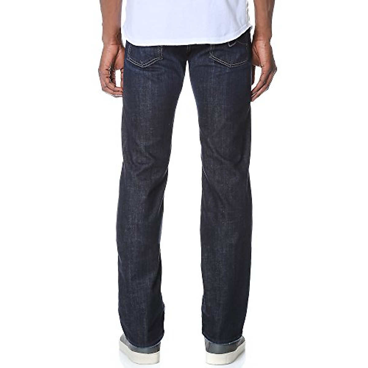 7 For All Mankind mens Austyn Relaxed Fit Mid Rise Straight Leg jeans, Los Angeles Dark 36, 38W x 36L US