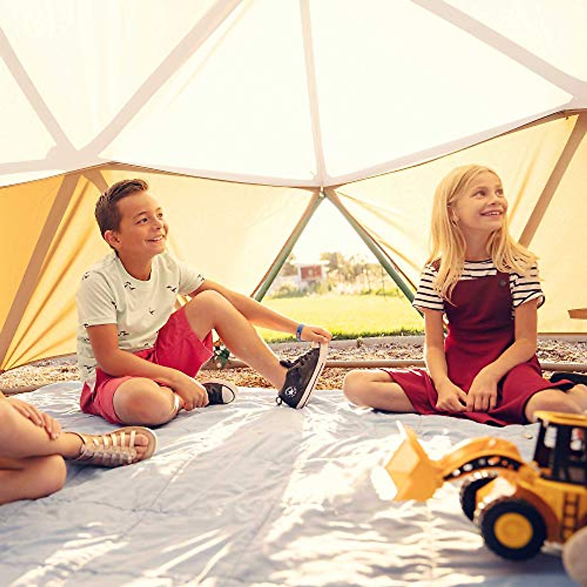 Lifetime Geometric Dome Climber with Attachable Canopy, Earth Tone, 10' Wide x 5' High, 60-Inch (90612)