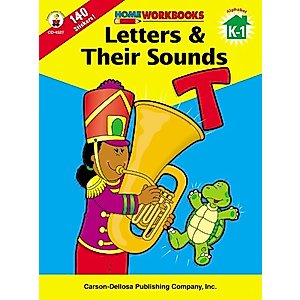 Letters & Their Sounds, Grades K - 1 (Home Workbooks)