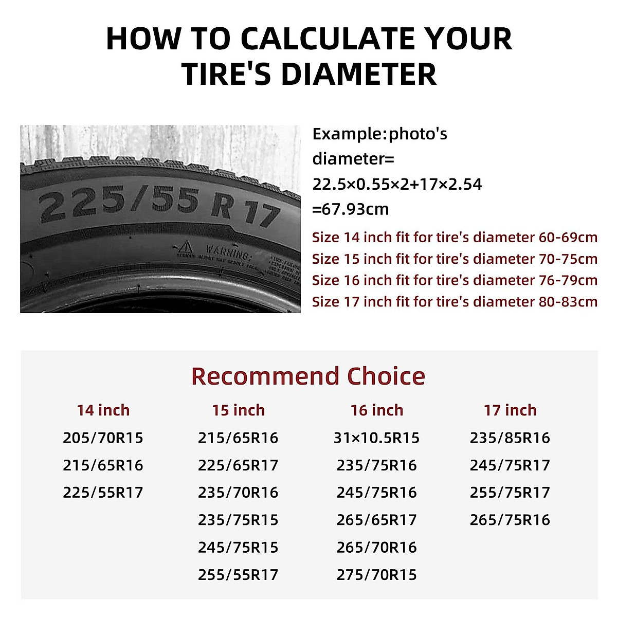 Dog Paw Print Ying Yang Spare Tire Cover, Waterproof UV Sun Protector Wheel Tire Cover, Universal Fit for Trailer RV SUV Truck Camper Travel Accessories 14" 15" 16" 17"