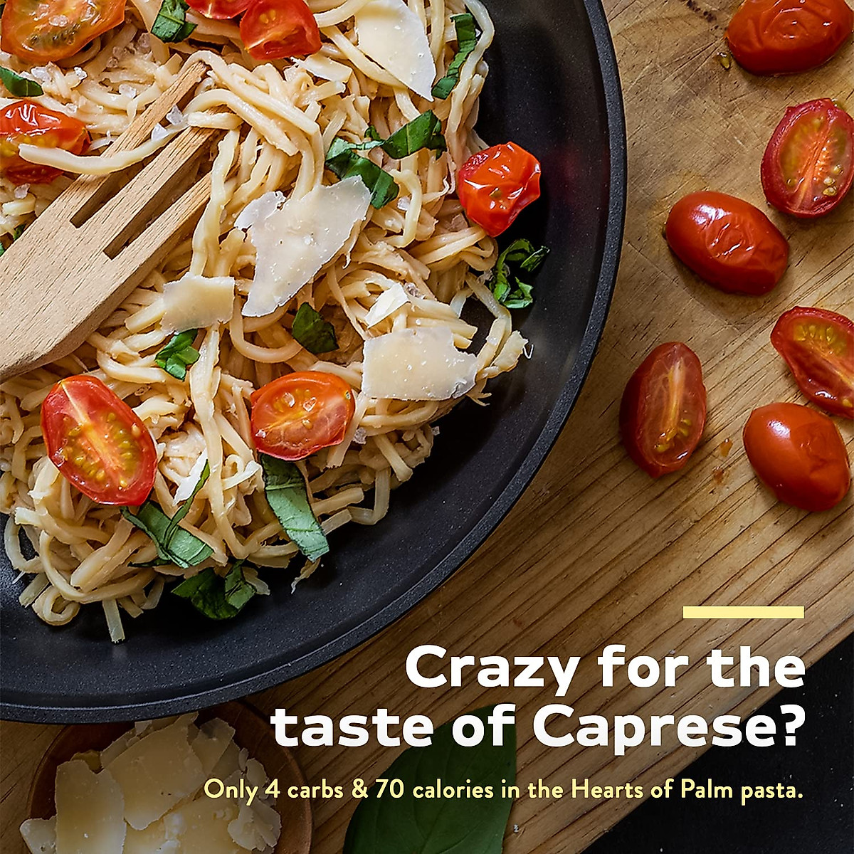 Natural Heaven Pasta, Hearts of Palm Pasta Spaghetti Noodles, Gluten Free, Vegan, Low Carb Pasta for a Keto Snack or Healthy Food Meal 9 Ounce (Pack of 4)