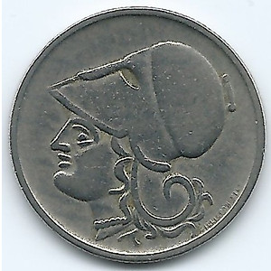 1926 Greece 1 Drachma Coin KM#69