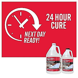 J-B Weld 1" Deep Pour Epoxy WaterClear, 24 Hour Cure, 1", 1.5 Gallon Kit