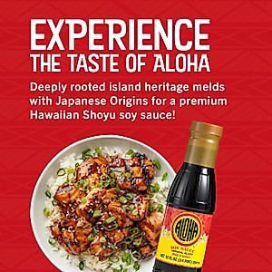 Aloha Shoyu - Original Blend Soy Sauce - Sweet and Light Profile - Made in Hawaii - 1 Gallon