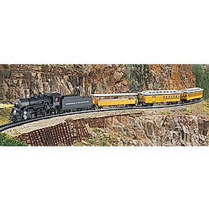 Bachmann Trains - Durango & Silverton Ready To Run Electric Train Set - HO Scale