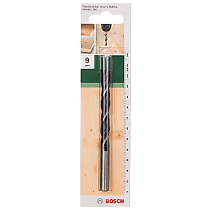 Bosch 2609255206 116mm Brad Point Drill Bits with Diameter 9mm