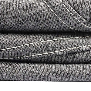 BINPAW Kids Cotton Pull On Active Sports Basic Jogger Sweat Pants for Little Boys & Big Boys, Grey, Age 8T-9T (8-9 Years) = Tag 140