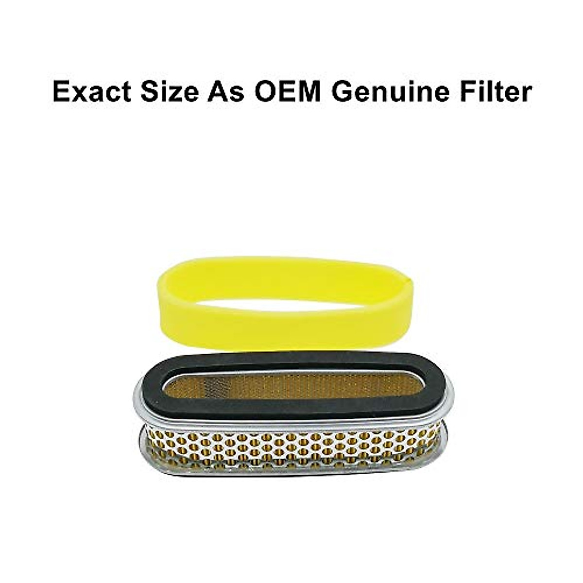 MOWFILL 2 Pack 17210-ZE6-505 Air Filter Replace for Honda 17210-ZE6-003 17211-888-013 Lesco 050389 Fits Honda GV150 GV200 GVX120 GVX1210 HR194 HR195 HR21 HR214 HR215 HR21 HRA21 HRA214 HRA215 HRC215