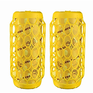 Wasp Trap Carpenter Bee Trap 2 PCS & Replaceable Sticky Boards 4 PCS & Hanging Strings 2 PCS | Repellent Wasp Trap Hanging for Yellow Jacket Wasp Killer Catcher | Reusable & Durable Bee Catcher