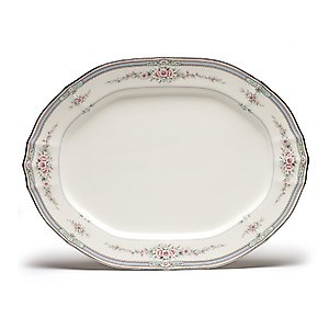 Noritake Rothschild Oval Platter, 14-inches