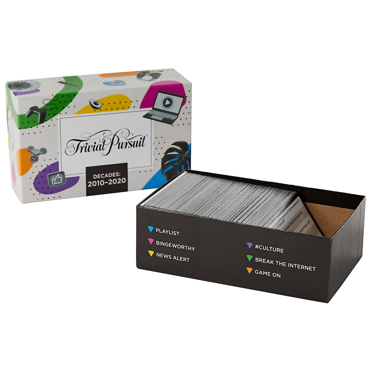 Hasbro Gaming Trivial Pursuit Decades 2010 to 2020 Board Game for Adults and Teens, Pop Culture Trivia Game for 2 to 6 Players, Ages 16 and Up