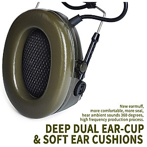 【Z-TAC Official Store】 ZTactical zCOMTA II TacticalHeadset G:1 Non-Mil Z041-FG NoiseCanceling Sound Collection Soundproof with Mic