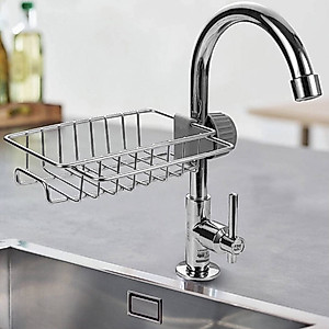 Kitchen rack Faucet rack Sink rack Soap holder Sponge drainer Faucet tray Faucet cabinet Kitchen shelf Kitchen storage Kitchen caddy Faucet storage Dish drainer Faucet holder Faucet shelf Sink