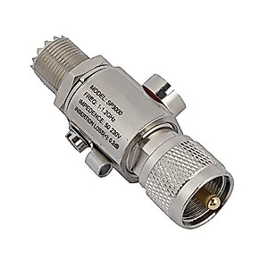 Antenna Lightning Arrester UHF-M to UHF-F 1-1.2GHz Lightning Arrestor All Band Lightning Protection Surge Protector