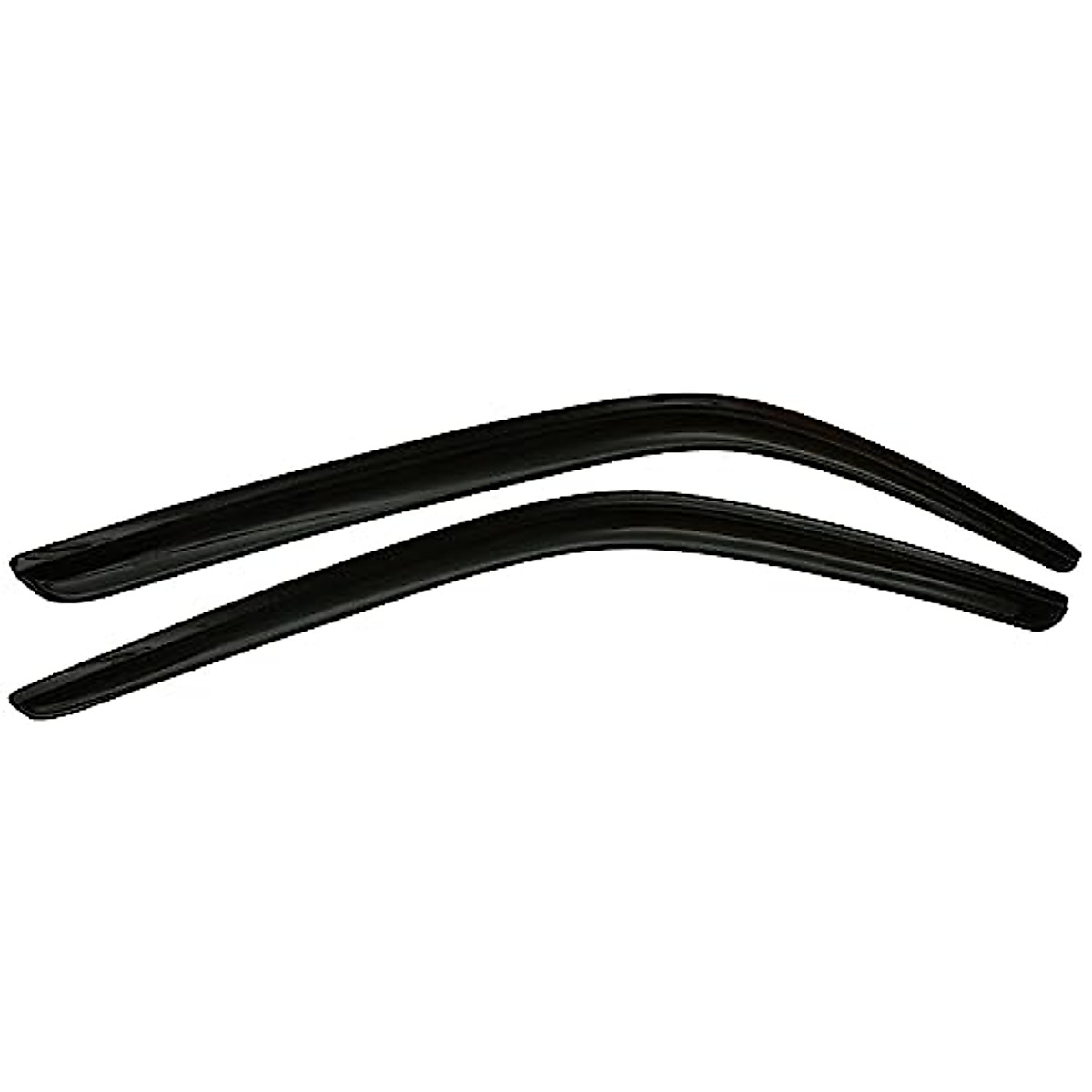 Auto Ventshade [AVS] Outside Mount Ventvisor | 2011 - 2017 Fiat 500- Smoke, 2 pc. | 92385