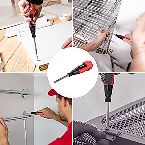 MAKINGTEC Cordless Screwdriver,Rechargeable Electric Screwdriver 3.6V 900mAh Li-ion Battery Include 33Pcs Screw Bits Set and Bit Holder,USB Charging Portable Power Screwdriver with LED Work Light