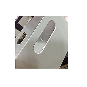 Pantry Organization And Storage Baskets, Open Storage Box Under Sink Organizers,Kitchen Cabinet and Pantry Storage Organizer Bin - two cut-out handles that make 9.4 x 6.7 x 4.3 Inches (White)