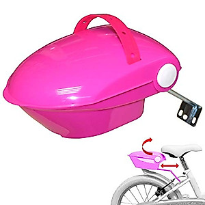 cyclingcolors TOP CASE Doll Bike SEAT Holder for Girl Bike Pink Universal Fixing System Toy