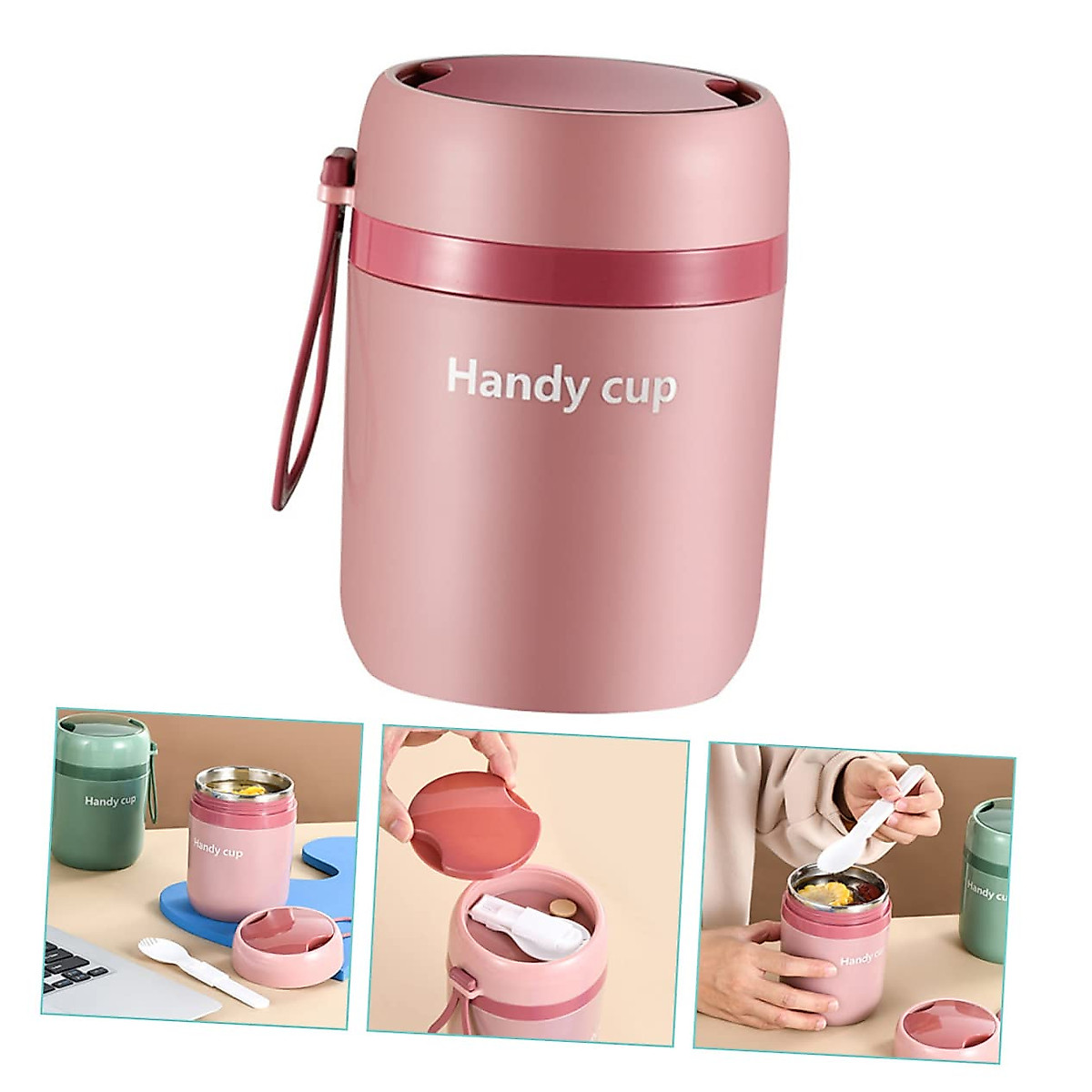Zerodeko 5pcs mini breakfast cup kids insulated water bottle vacuum insulated water bottle insulated soup insulated breakfast cup insulated food jar portable Warming Soup child