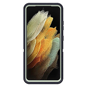 OtterBox DEFENDER SERIES SCREENLESS Case Case for Galaxy S21 Ultra 5G (ONLY - DOES NOT FIT non-Plus or Plus sizes) - VARSITY BLUES (DESERT SAGE/DRESS BLUES)