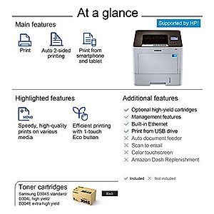 Samsung SL-M4530ND/TAA ProXpress Wireless Monochrome Printer