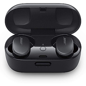 Bose QuietComfort Noise Cancelling Earbuds - Bluetooth Wireless Earphones, Triple Black (Renewed)
