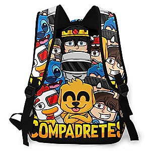 Mikec-rack School Rucksack Mik-ecra_ck College Bookbag Laptop Bag Backpack for College School Business Travel Bag Work Bookbag