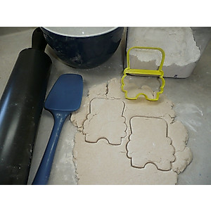 SCHOOL BUS OUTLINE FRONT VIEW STUDENT TRANSPORTATION COOKIE CUTTER MADE IN USA PR836