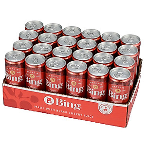 Bing Beverage Company Bing Black Cherry, 12- Fl. Oz (Pack of 24)