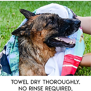 Scrubby Pet No Rinse Pet Wipes, Rinse Free Shampoo Mittens for Dogs and Cats, Bath Wipes for Bathing and Washing Pets, Hypoallergenic No Rinse Wash Mitt for Grooming, Lather Wipe Dry - 5 Pack