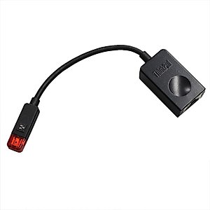 Zahara Ethernet Extension Adapter Dongle Cable 04X6435 4X90F84315 Replacement for Lenovo ThinkPad X1(Carbon 5th Gen/Yoga 2nd,3rd Gen/Extreme 2nd,1st Gen)/ P1 Gen 1, 2 /Yoga 370 L380 L390 X380