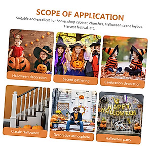 ABOOFAN Simulation Pumpkin Ornaments Foams Pumpkins Pumpkin Model Halloween Decoration Decorative Pumpkin Halloween Party Decor Simulated Pumpkin Decor Pumpkin Prop Artificial Fake Pumpkin