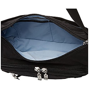 Baggallini Womens RFID Everyday Traveler Bag, Black, One Size US