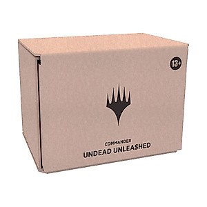 Magic: The Gathering Innistrad: Midnight Hunt Commander Deck – Undead Unleashed (Blue-Black) | Minimal Packaging Version