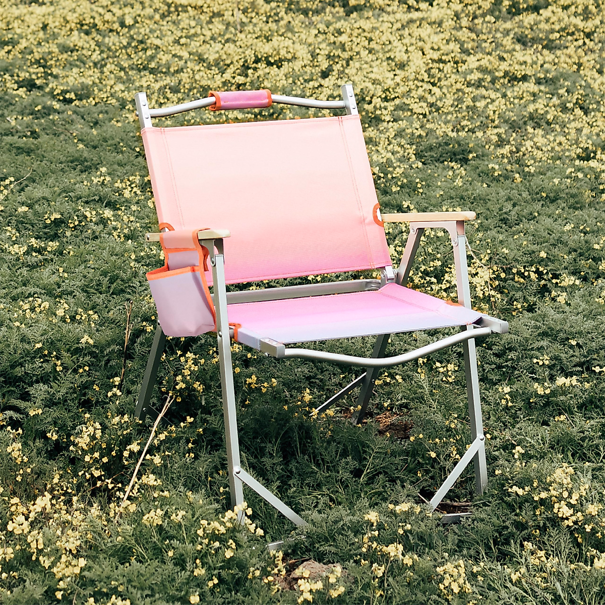 FOXCAMP Lightweight Camping Chairs | Portable Folding Chair | Beach Chair | Stylish Design with Wood Handles | Heavy Duty 330 lbs | Ultralight 5 lbs | Beach, Picnic, Concerts, BBQ