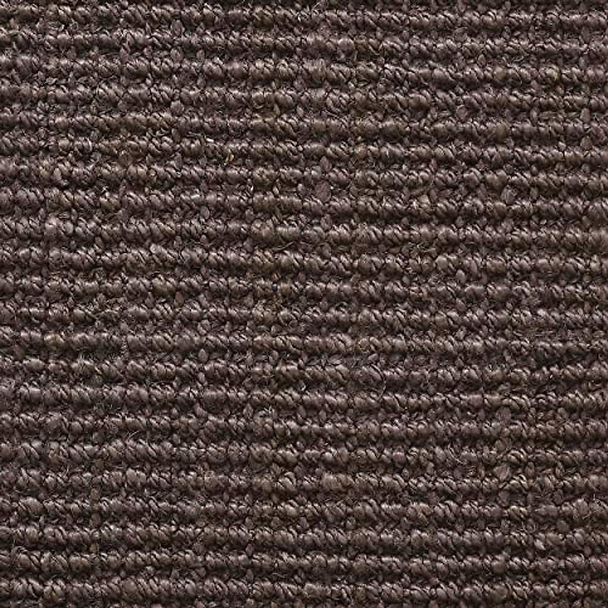 Superior Indoor Braided Jute Small Area Rug, Modern Aesthetic Home Decor for Entryway, Living Room, Dining, Bedroom, Office, Nursery, Kitchen, Soft Reversible Rugs, Kula Collection, Chocolate, 5'x8'