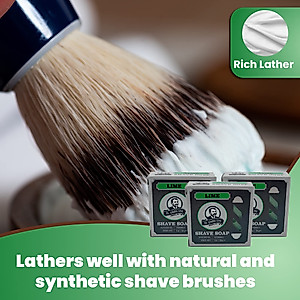 COL CONK LIME GLYCERINE SHAVE SOAP