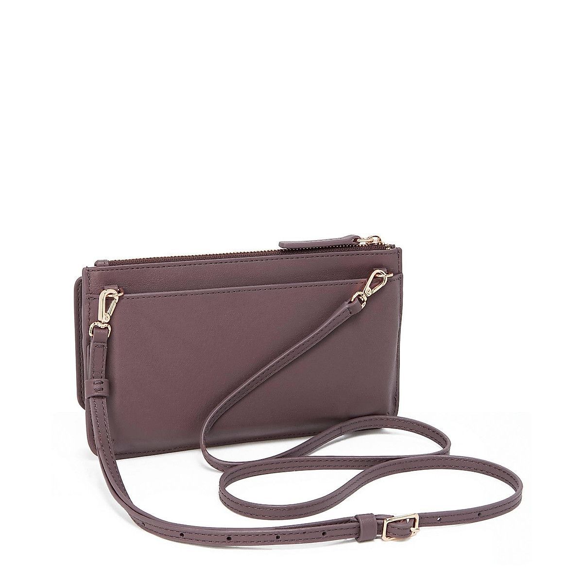 TUMI - Belden SLG Wallet Crossbody - Dark Mauve