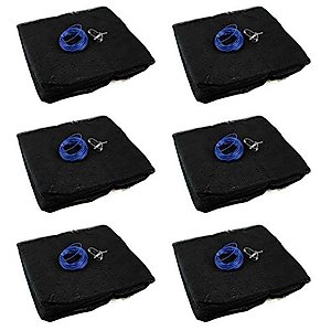 Swimline 21 Foot Round Above Ground Swimming Pool Leaf Net Top Cover (6 Pack)