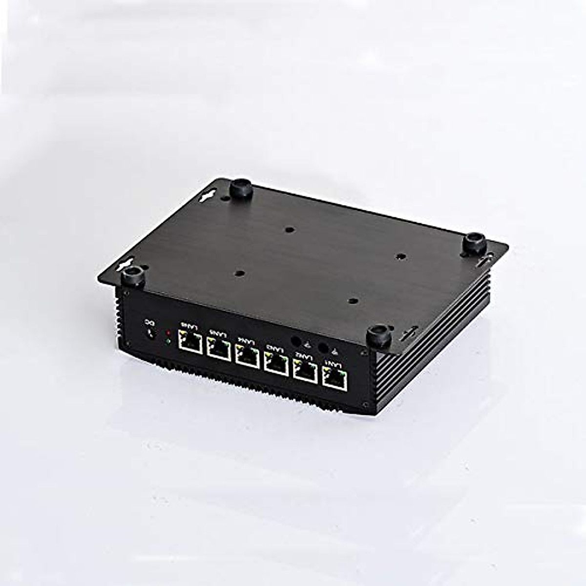 Whiskey Lake I5 8265U Industrial Firewall Micro Appliance, Router PC, Fanless PC with 8G RAM 256G SSD, AES-NI, 6 RJ45 Port, HDMI USB3.0 COM,Compatible with pfsense OPNsense LEDE ESXI Openwrt