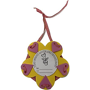 Foam Flower Cut Outs Flower Cutouts Flower Decoration Bulletin Board Cut Outs Flower Classroom Decor Flower Decorations Cutouts for Classroom Decoration 6" Medium Large Die Cut Shapes Craft Foam (24)