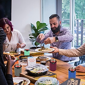 Cosmos Pack of 5 Soft Neoprene 12 OZ Standard Can Cooler Regular Can Insulated Cover for Beer Beverage Drink Can (For 12 oz Standard Can)