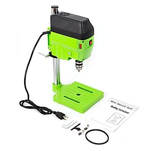 340W Drilling Machine Drill Press Bench Workbench DIY Mini Metal Wood Drilling Machine 0.6-6.5mm