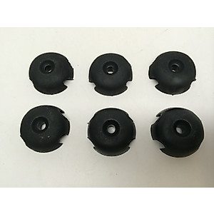 KAYAK 6 PCS NYLON SMALL ROUND CLOVER DECK LINE GUIDE for CANOE SMALL BOAT MARINE