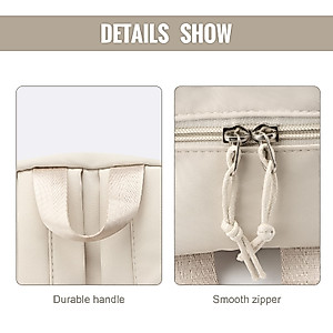 Freie Liebe Kawaii School Backpack for Girls Cute Aesthetic Backpack School Bookbag with Pin and Accessories