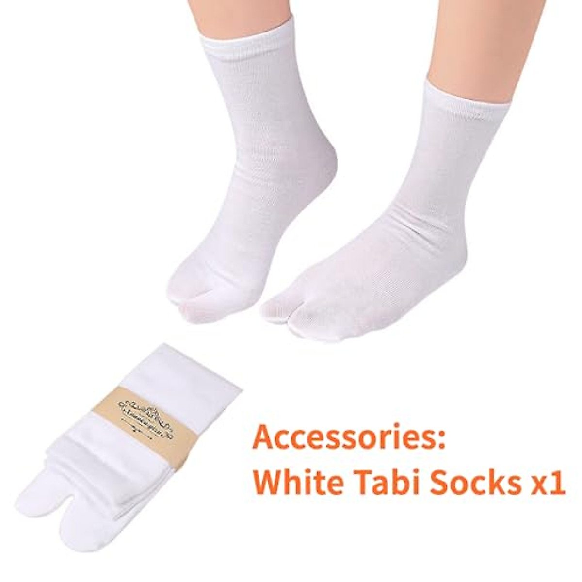 Cutey May Japanese Shoes Geta Wooden Clogs with Tabi Socks