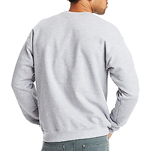 Hanes Men's EcoSmart Sweatshirt, Light Steel, Medium